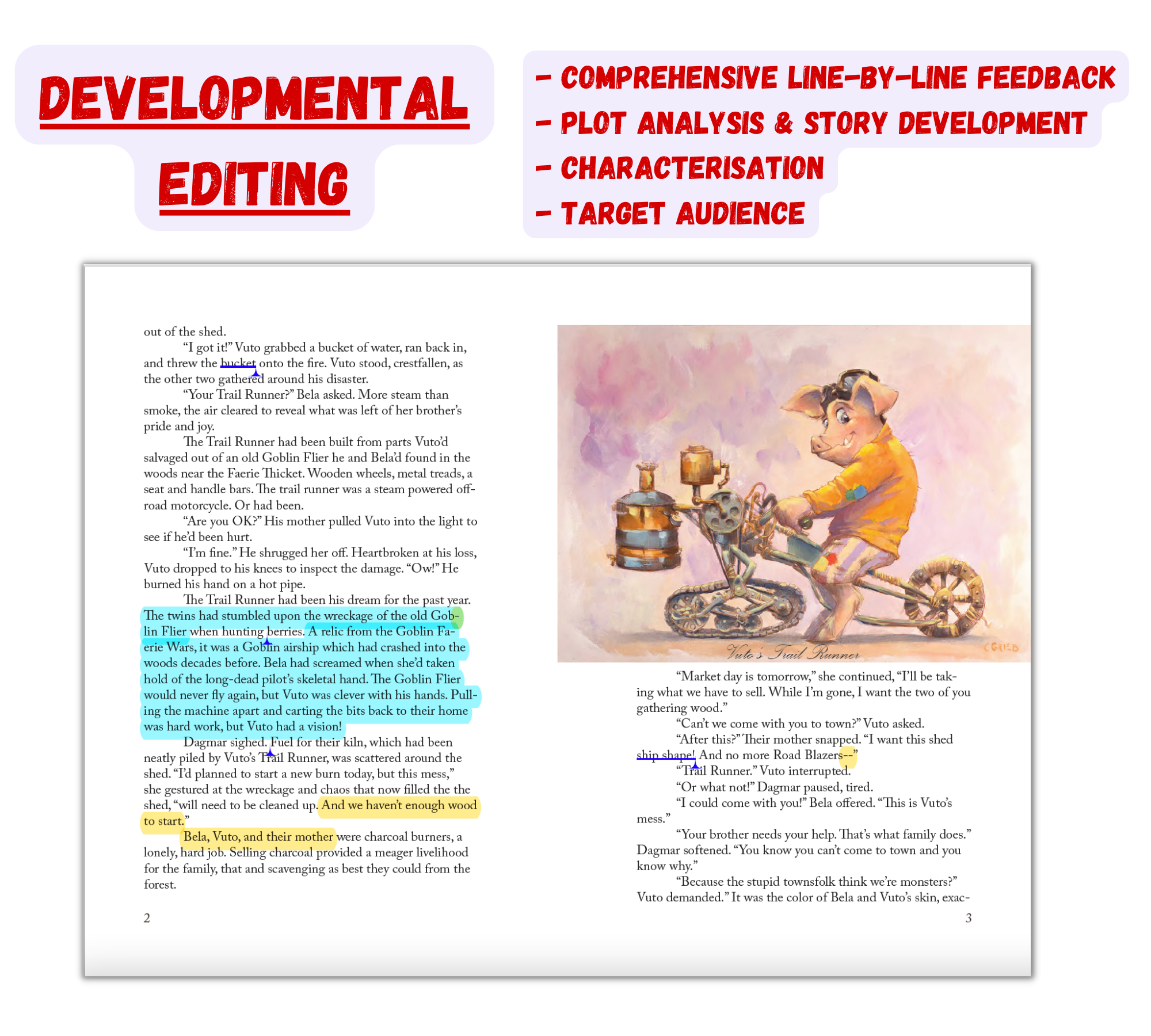 What is Developmental Editing? || East Pier Studio